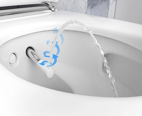 Geberit DuoFresh met geurafzuiging - Baden+