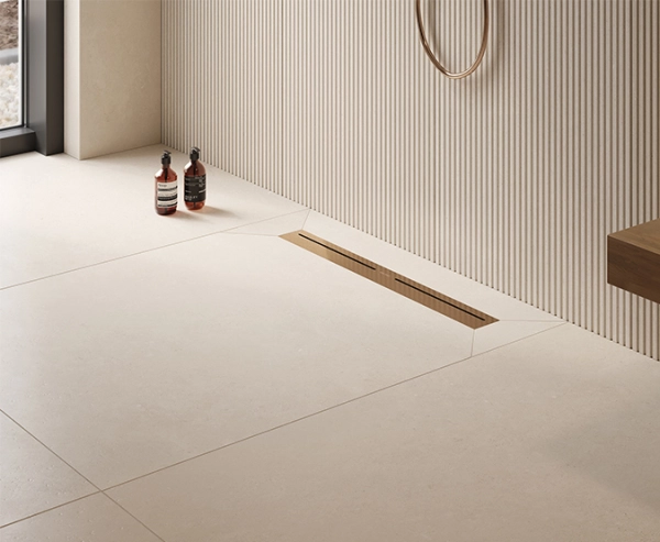 Easy Drain Kies moderne rvs-douchegoot - Leenders Badkamers en Tegels