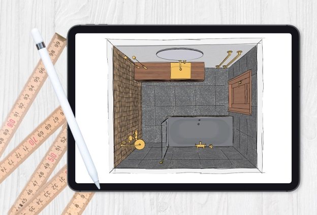 Badkamer ontwerpen online | Gratis online in 3D! - Badkamerdomein