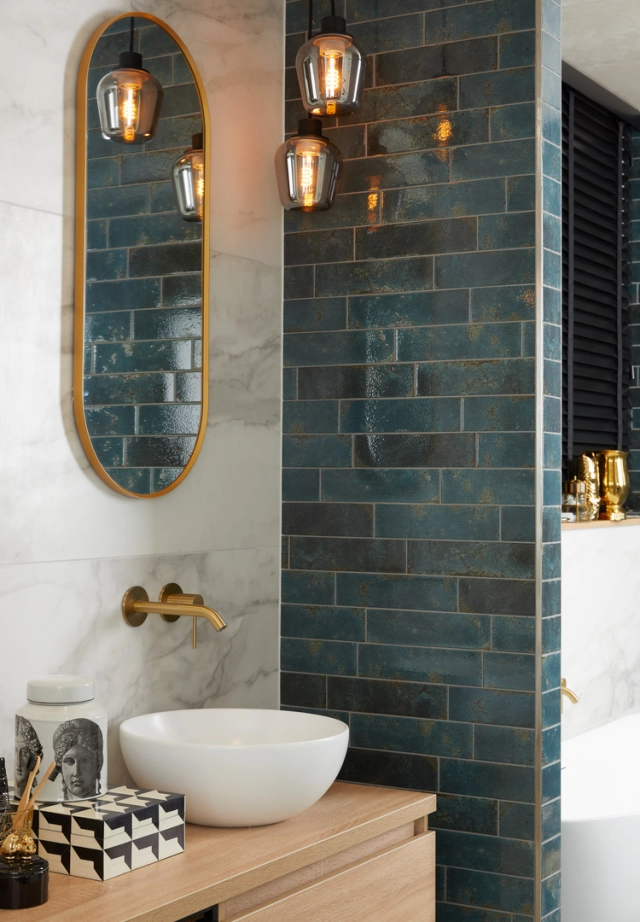 Modern Vintage badkamer - Van Veen Tegels & Sanitair