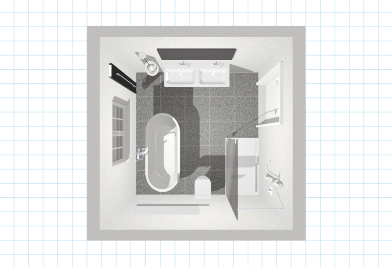 Badkamer ontwerpen online | Gratis online in 3D! - Zoon Badkamers B.V.