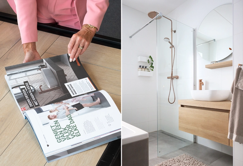 Binnenkijken bij badkamer make-over - Baden+
